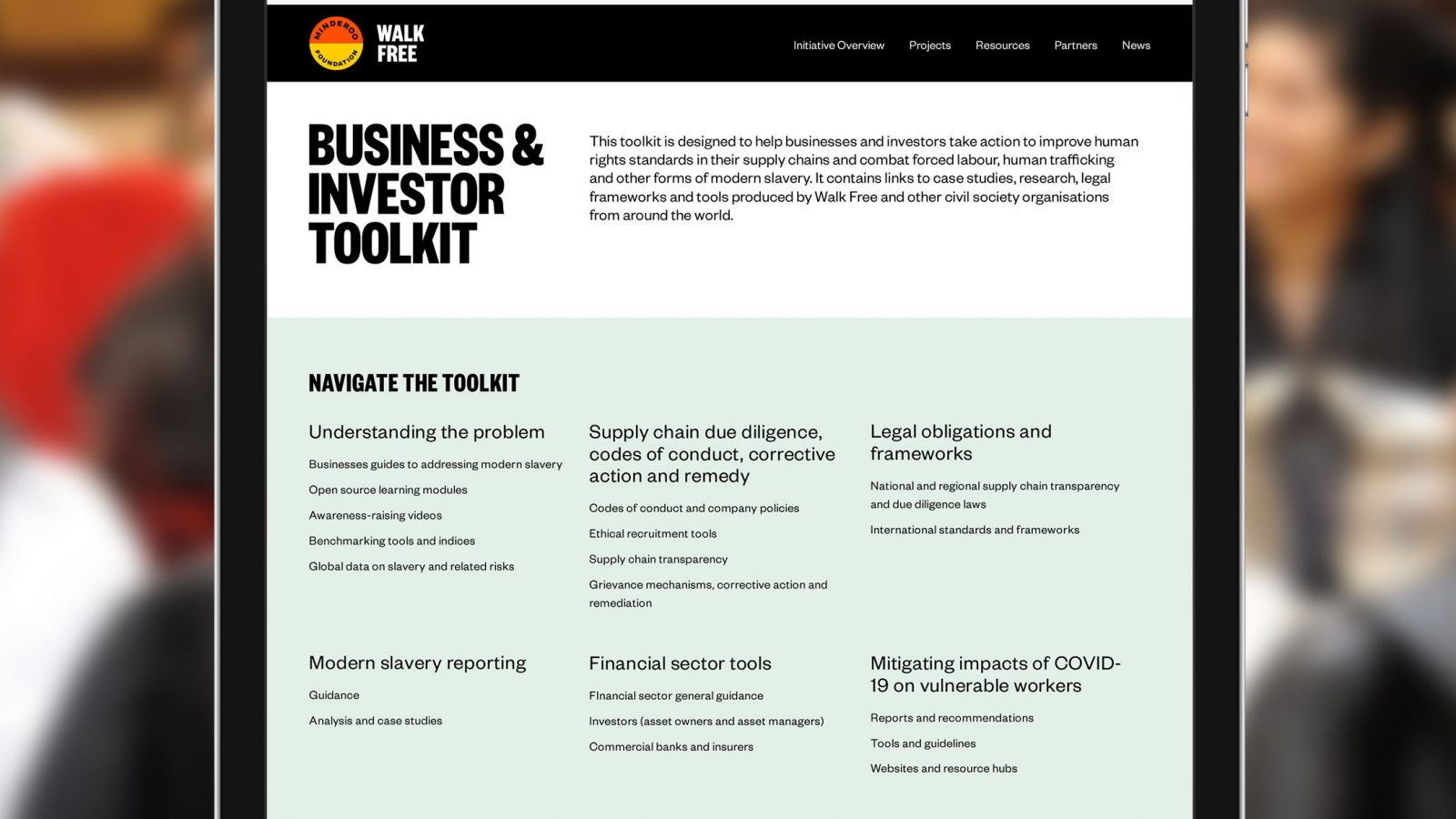 Walk Free launches toolkit to help business and investors combat modern ...
